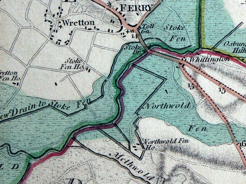 1779 – Faden Map Original – Stoke Ferry – Stoke Ferry & District ...
