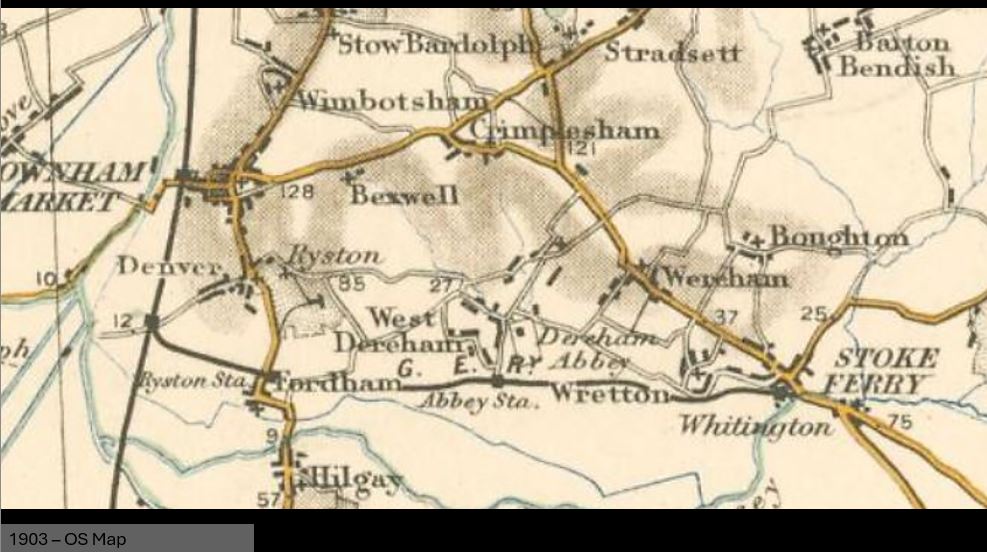 18 – 1903 – OS Map – Stoke Ferry & District History Group