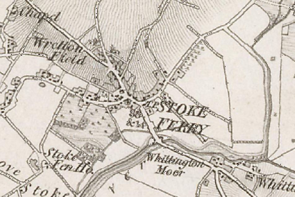 1805 -late 1800s – OS Map 1st Series – Stoke Ferry – Stoke Ferry ...